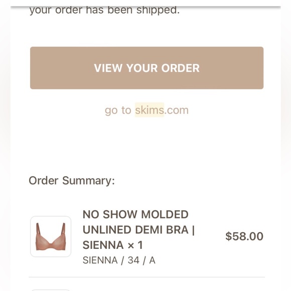 SKIMS | Intimates & Sleepwear | Skims Bra | Poshmark